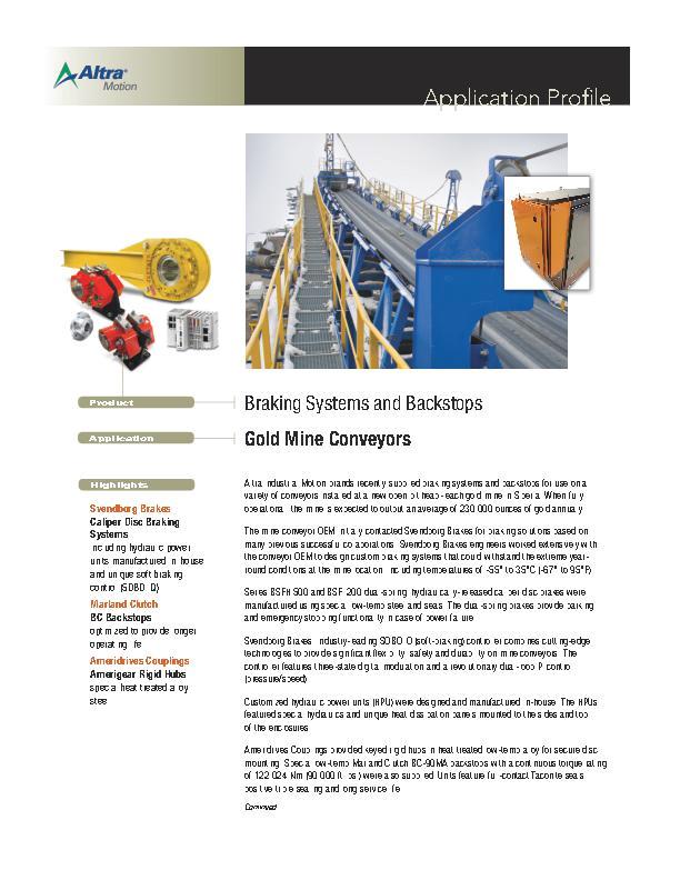 Overrunning Clutches & Backstops